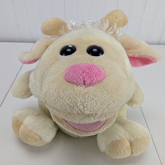Fine Toy | Toys | Fine Toy Yellow Goat Hand Puppet Plush Taking Stuffed Animal 8 Pretend Play ...